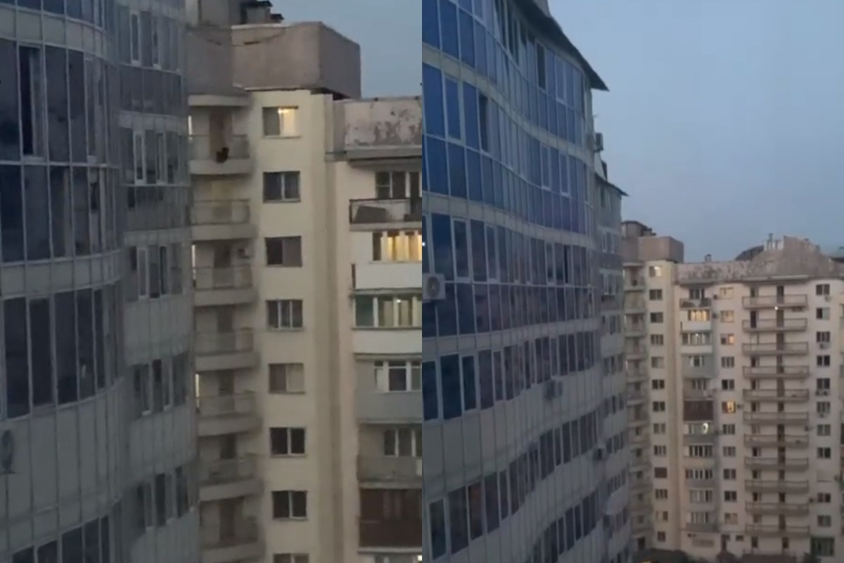 Алматыда ер адам 14 қабаттан секіріп кетті видео
