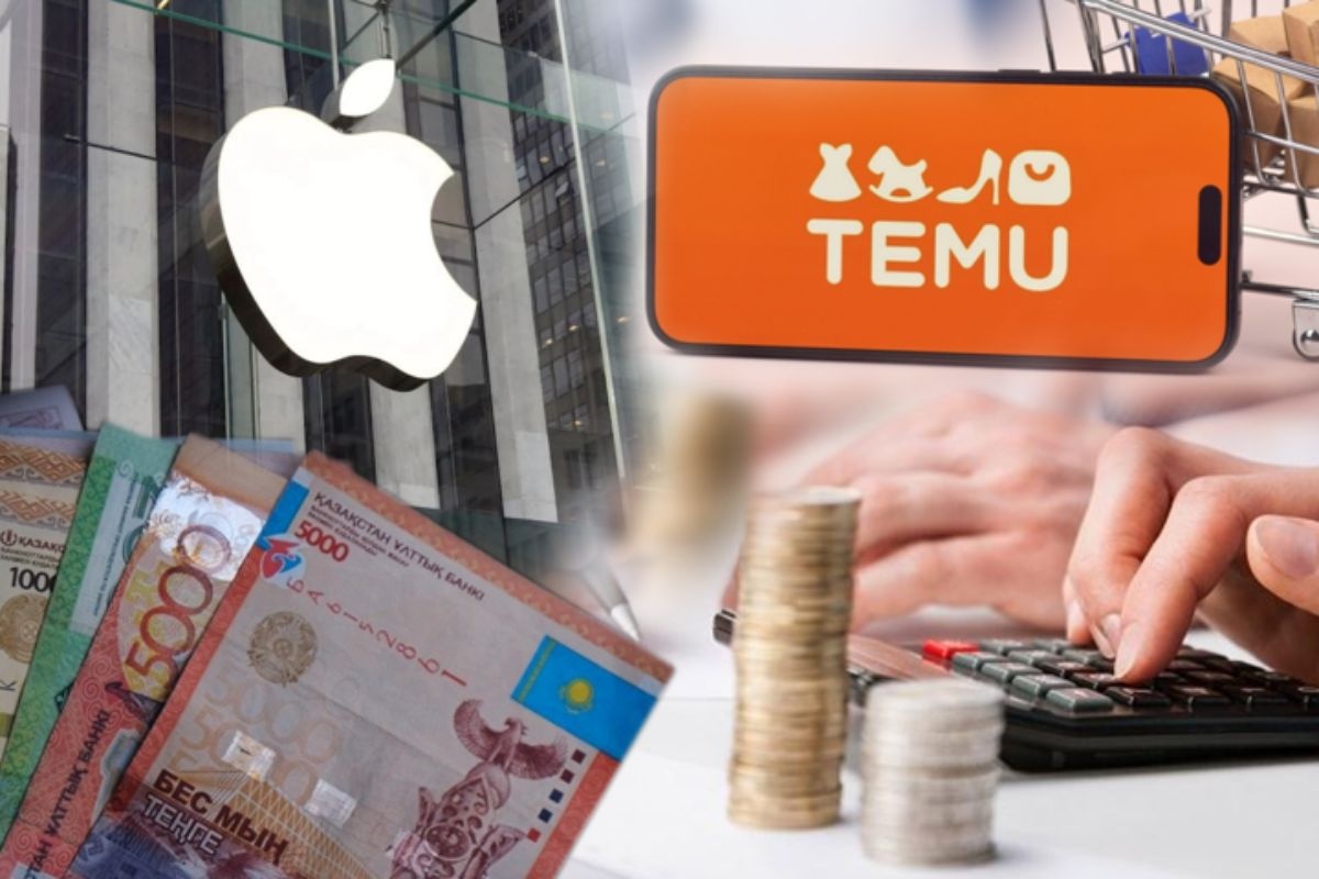 Temu мен Apple биыл Қазақстанға ең көп салық төлеген компаниялардың ...